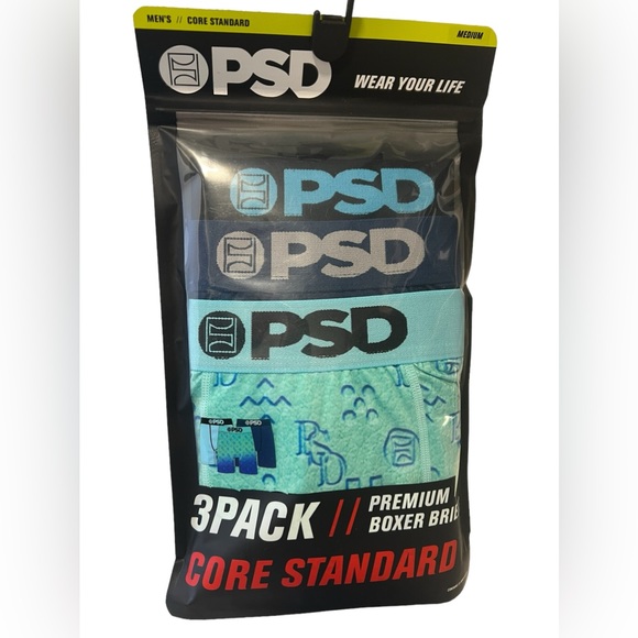PSD | Underwear & Socks | Psd Mens 3 Pack Ombr Boxer Briefs | Poshmark